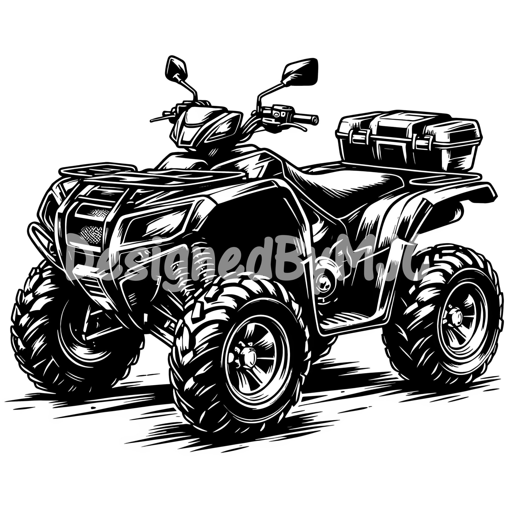 ATV SVG Bundle & PNG Files, Atv Adventure Atv Vector, Quad 4 Four ...
