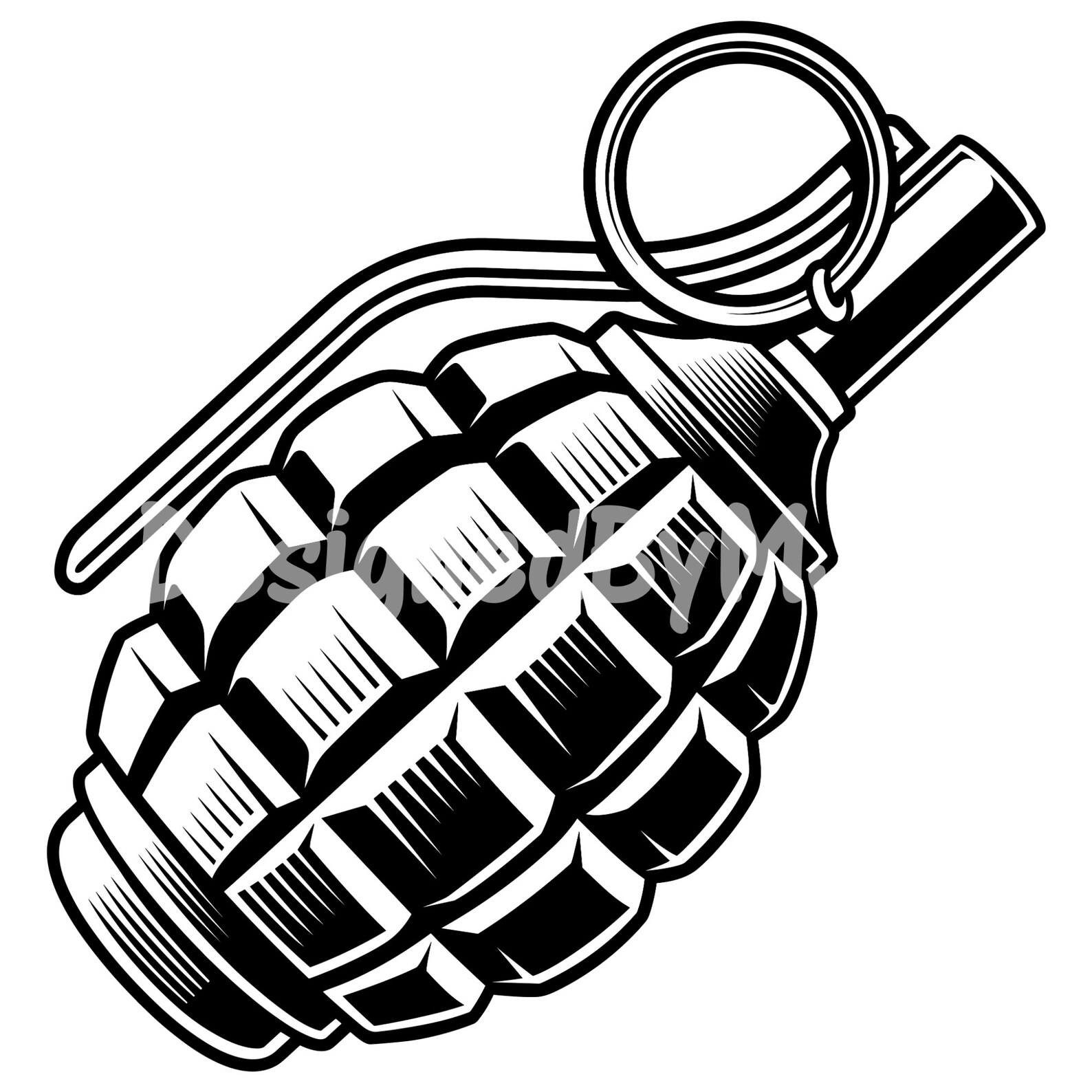 Grenade SVG, Hand Grenade PNG, Weapon Svg, Military Army Clipart ...