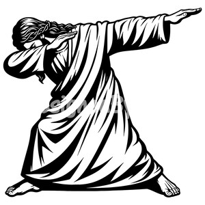 Jesus Dabbing SVG Bundle PNG Files, Jesus Svg, Funny Christian Svg ...