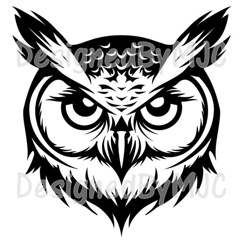Owl SVG Clipart, SVG & PNG Files, Owl Flowers Graphics, Digital Clip ...