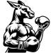 Kangaroo Boxing SVG, Kangaroo SVG, Boxing Mascot Svg, Boxer, Boxing ...