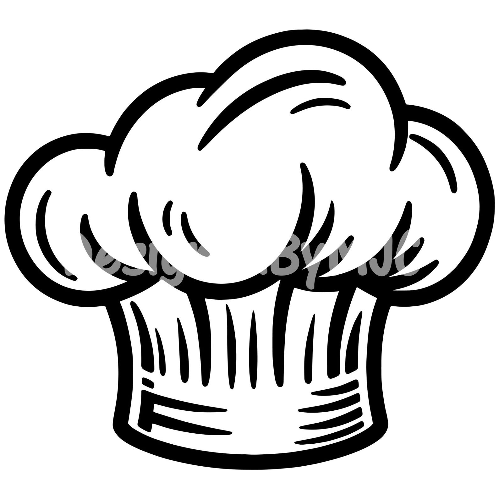 Chefs Hat SVG PNG File Graphics, Chef Hat Svg, Baker Hat, Cook Hat ...