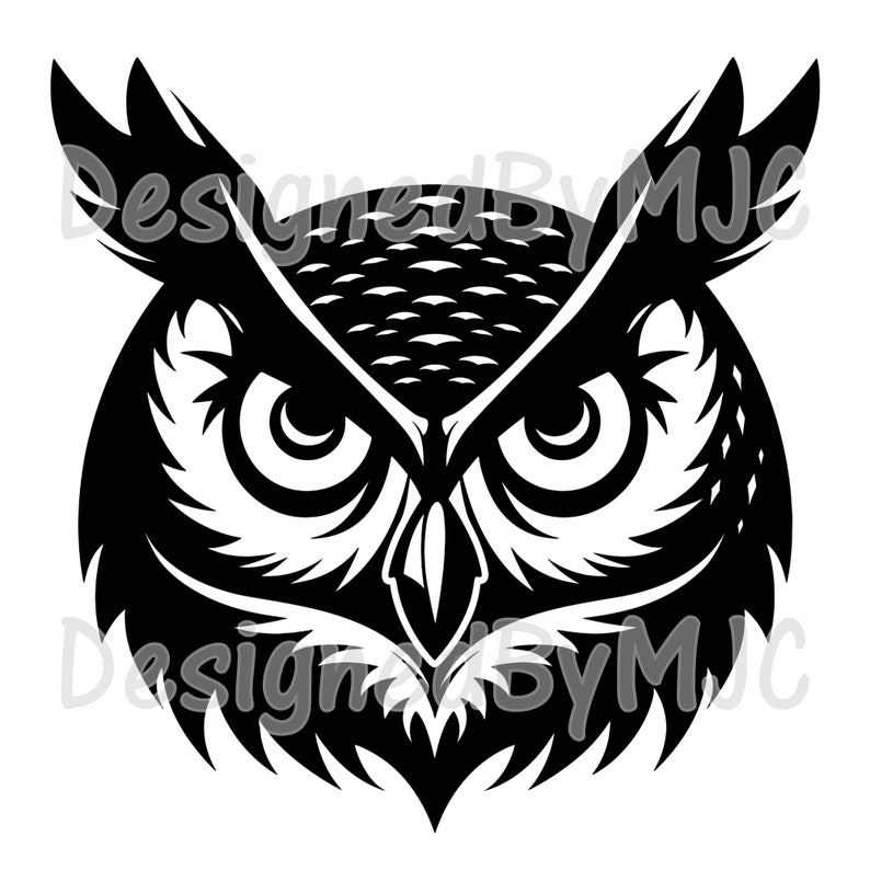Owl SVG Clipart, SVG & PNG Files, Owl Flowers Graphics, Digital Clip ...