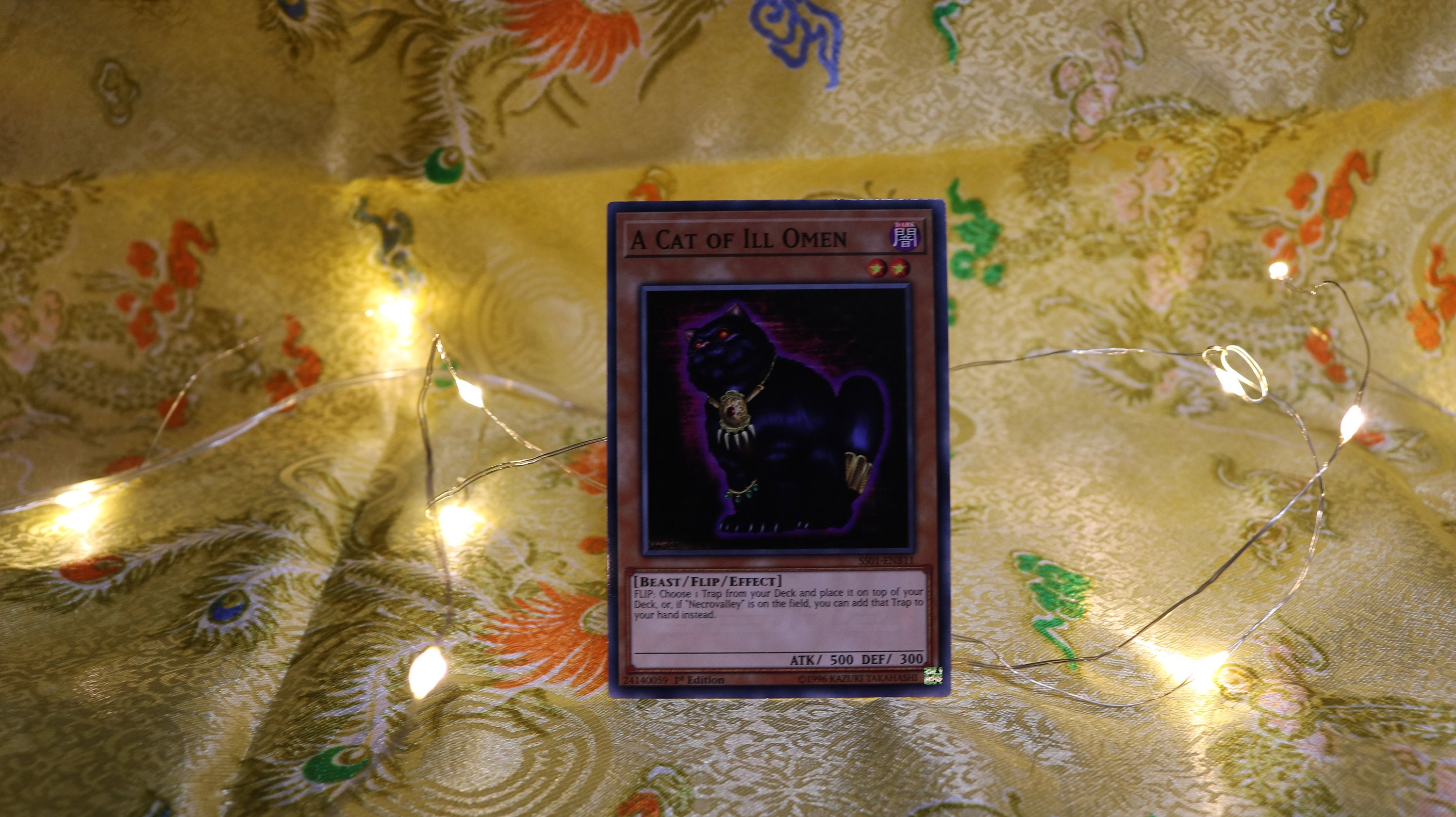 Yugioh Cat of Ill Omen 1st Edition Trading Card Games Yugioh Trading ...