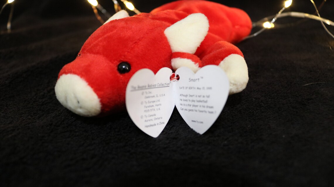 TY Beanie Baby Snort Snort the Bull Snort With Errors 1995 Vintage ...