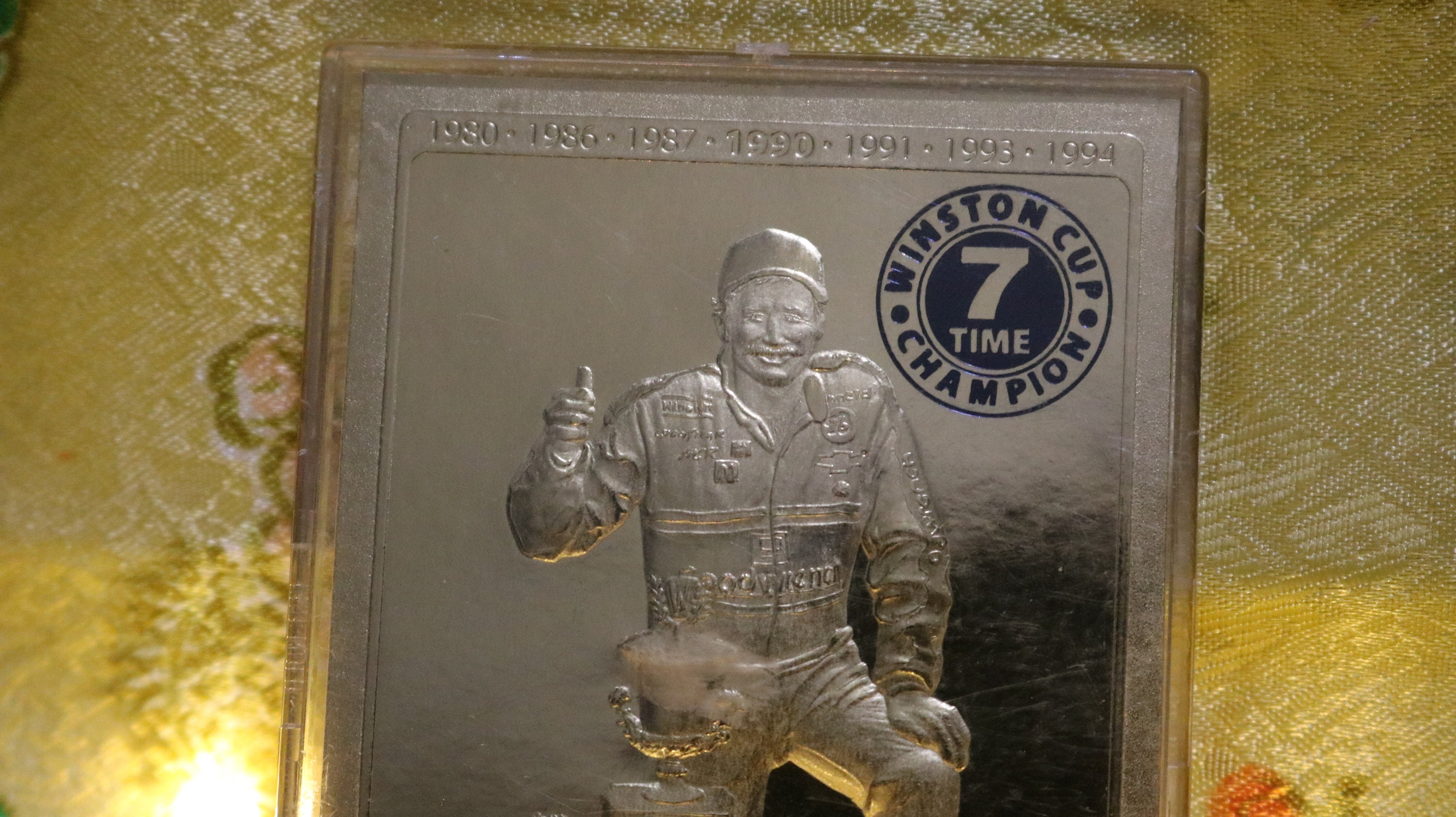 Dale Earnhardt NASCAR Nascar Card Dale Earnhardt Card 23 K Gold Nascar ...