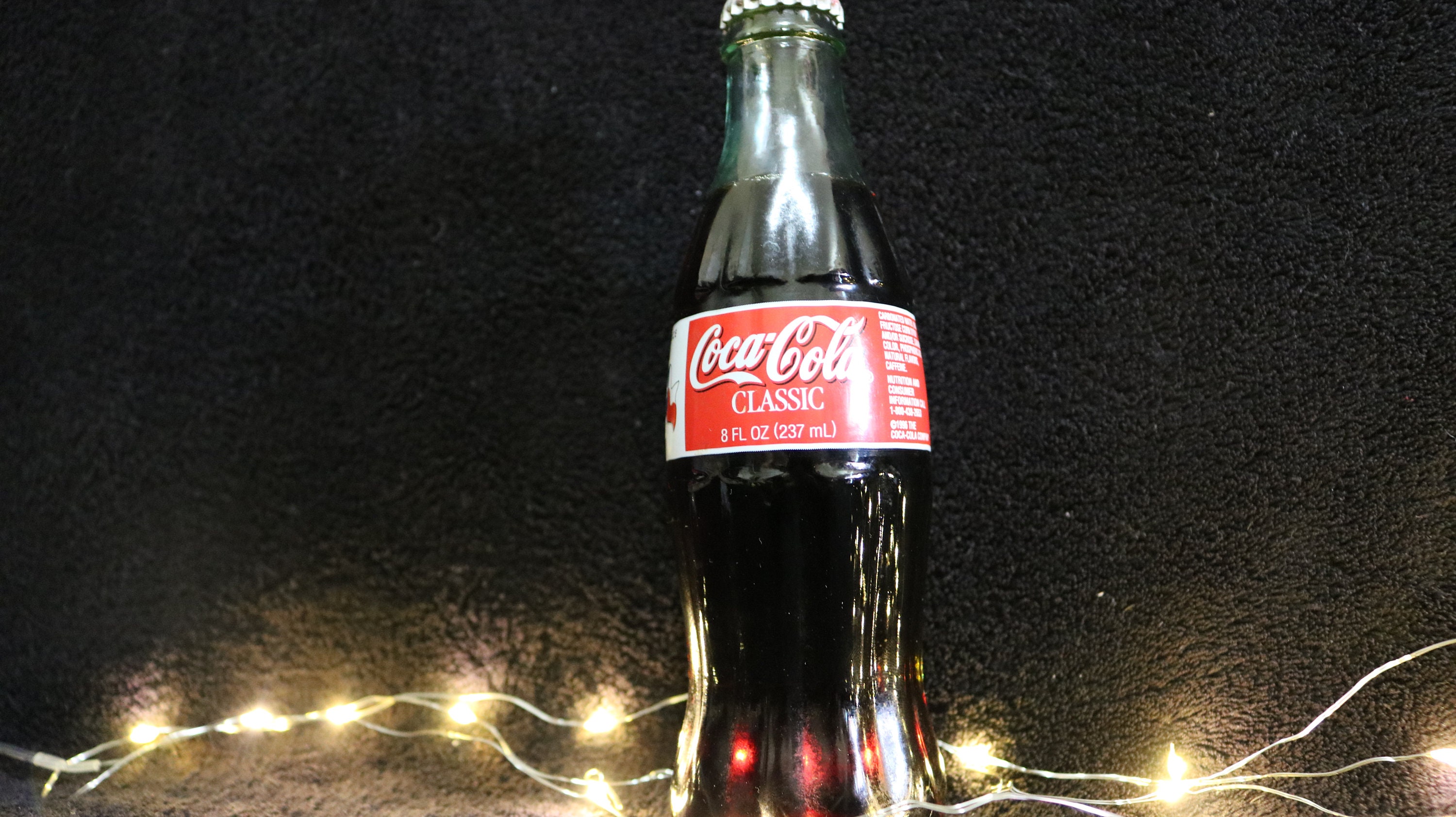 90s Collectible Glass Coke Bottle 8oz Coke 90s Coca-cola Coke Bottle ...
