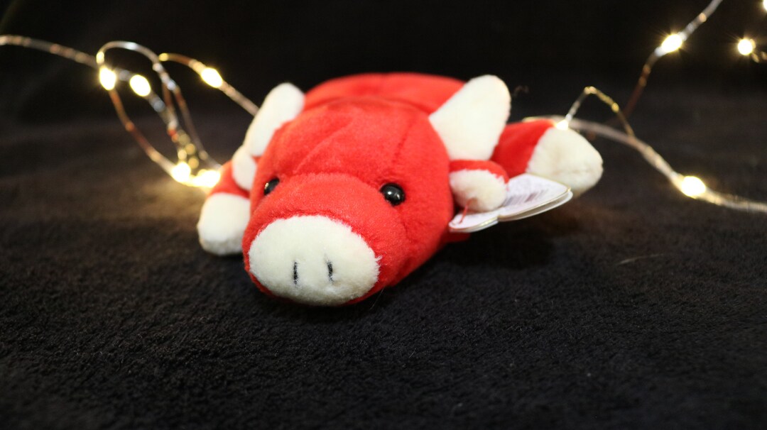 TY Beanie Baby Snort | Snort the Bull | Snort With Errors | 1995 ...