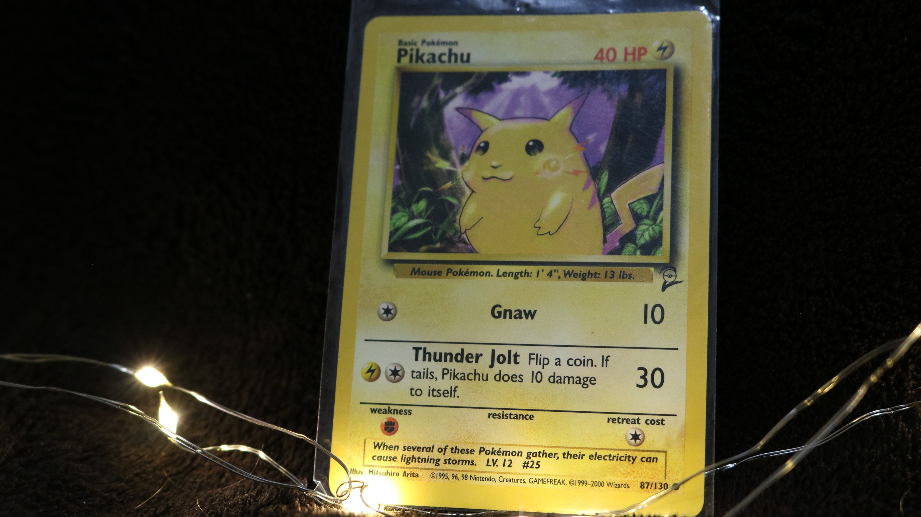 Pikachu Pokemon Trading Card Pokemon Pikachu 90s Pokemon Card Vintage ...