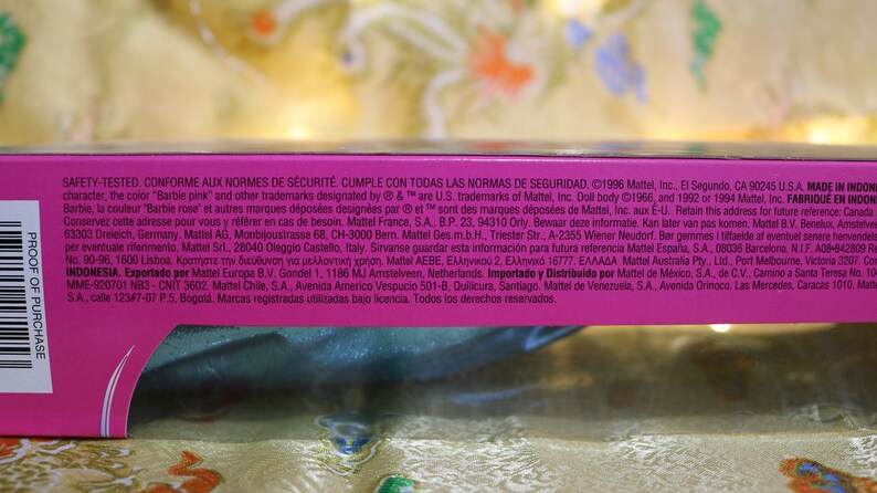 Barbie | Mattel | Blue Starlight Barbie | 90s Mattel | Vintage Barbie ...