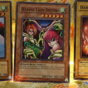 Harpie Lady Sisters 1st Edition | Harpie Lady, 1, 2, 3 | Harpie's ...