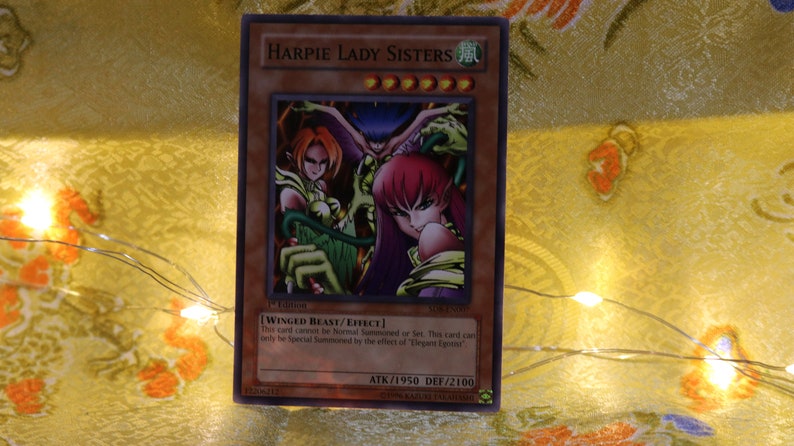 Harpie Lady Sisters 1st Edition | Harpie Lady, 1, 2, 3 | Harpie's ...