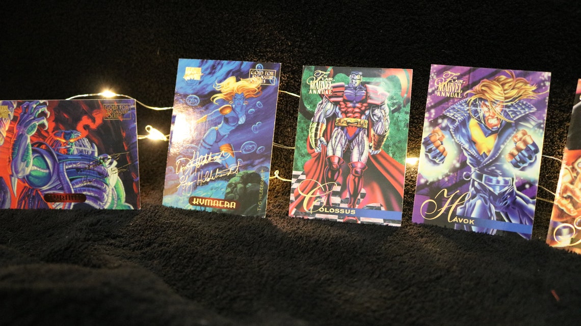 Marvel Marvel Masterpieces Gold Foil Signature Series 95 Flair 1994 MCU ...