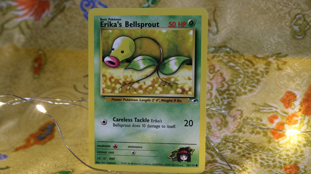Erika's Bellsprout | Bellsprout | Pokémon Cards | TCG | Pokemon Trading ...