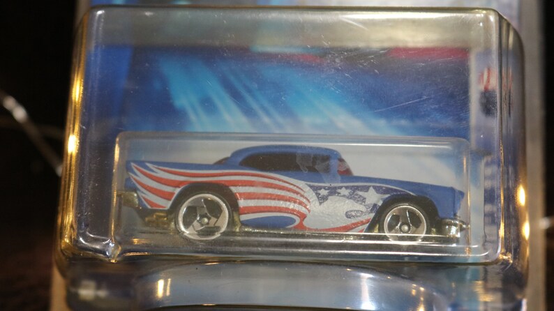 Star Spangled 1957 Chevy Hot Wheels | Mattel Diecast Car - Etsy