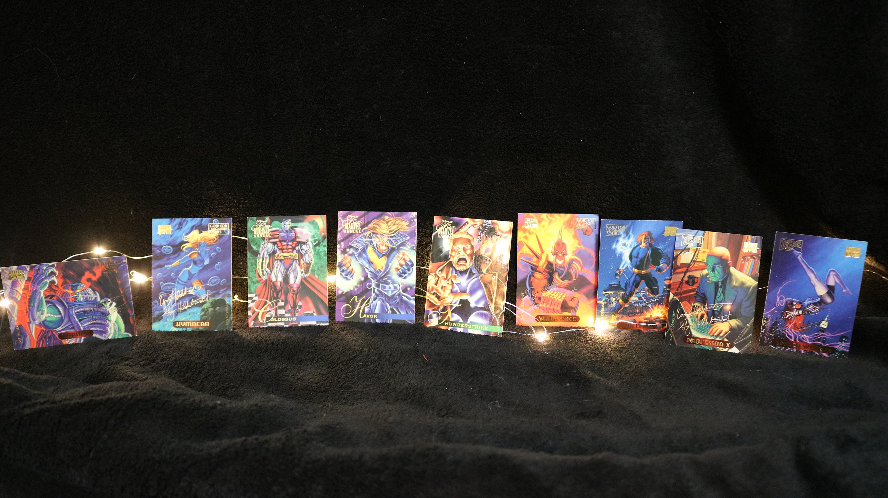 Marvel Marvel Masterpieces Gold Foil Signature Series 95 Flair 1994 MCU ...