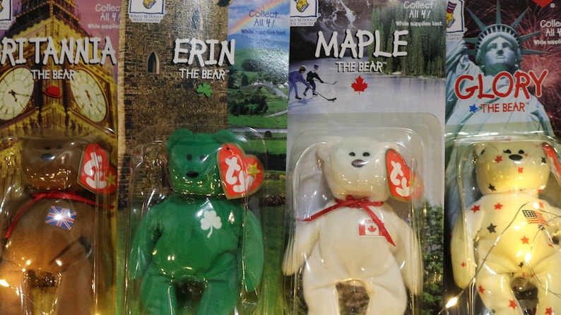 Ultra Rare TY Beanie Babies Mcdonalds Minis | Unopened Beanie Babies ...