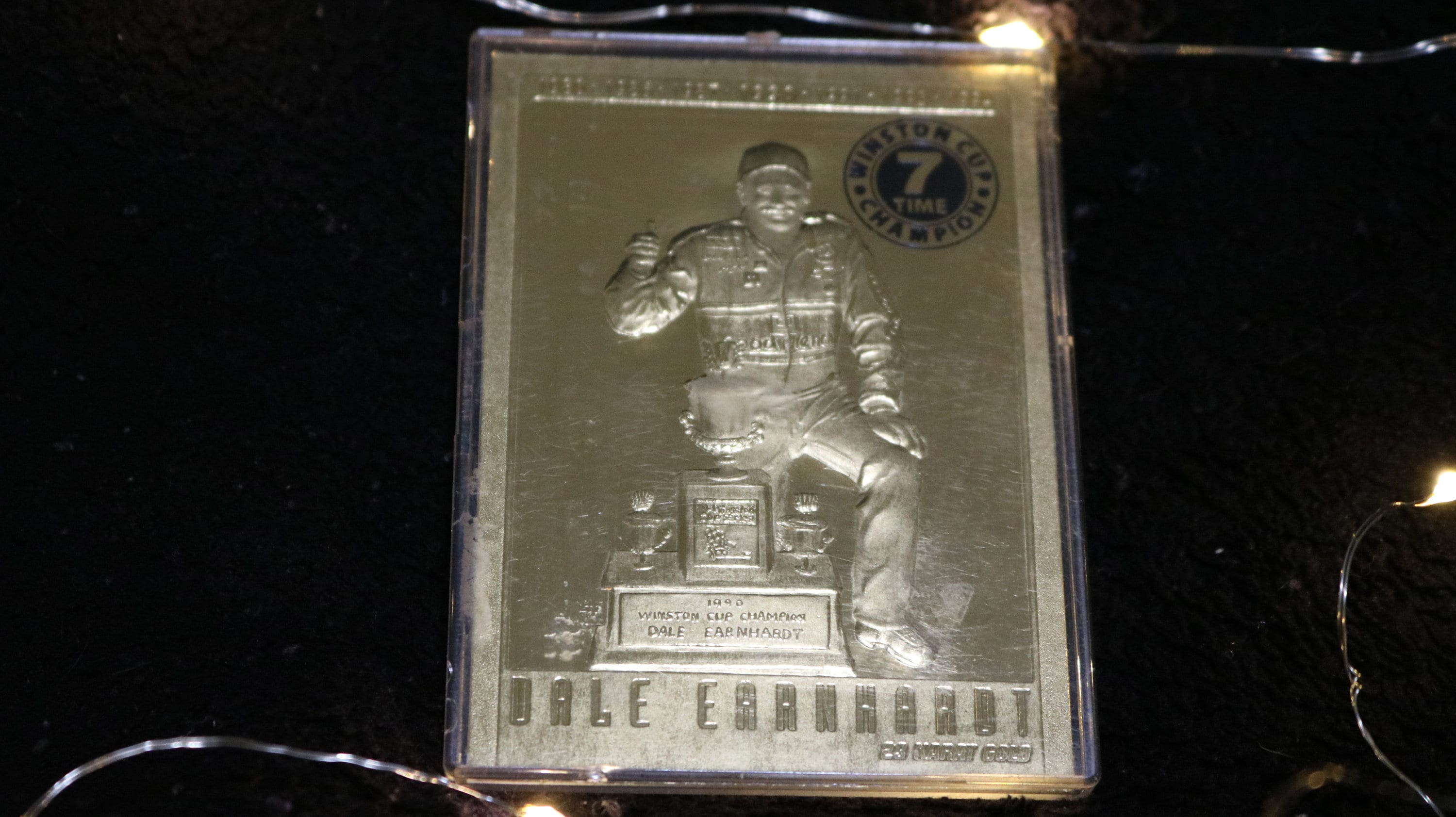 Dale Earnhardt NASCAR Nascar Card Dale Earnhardt Card 23 K Gold Nascar ...