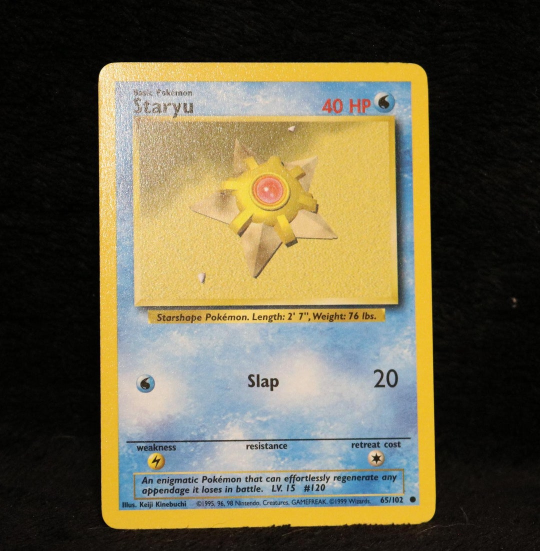 Staryu | Pokemon Card | 1995 Pokemon Card | Collectible Trading Cards ...