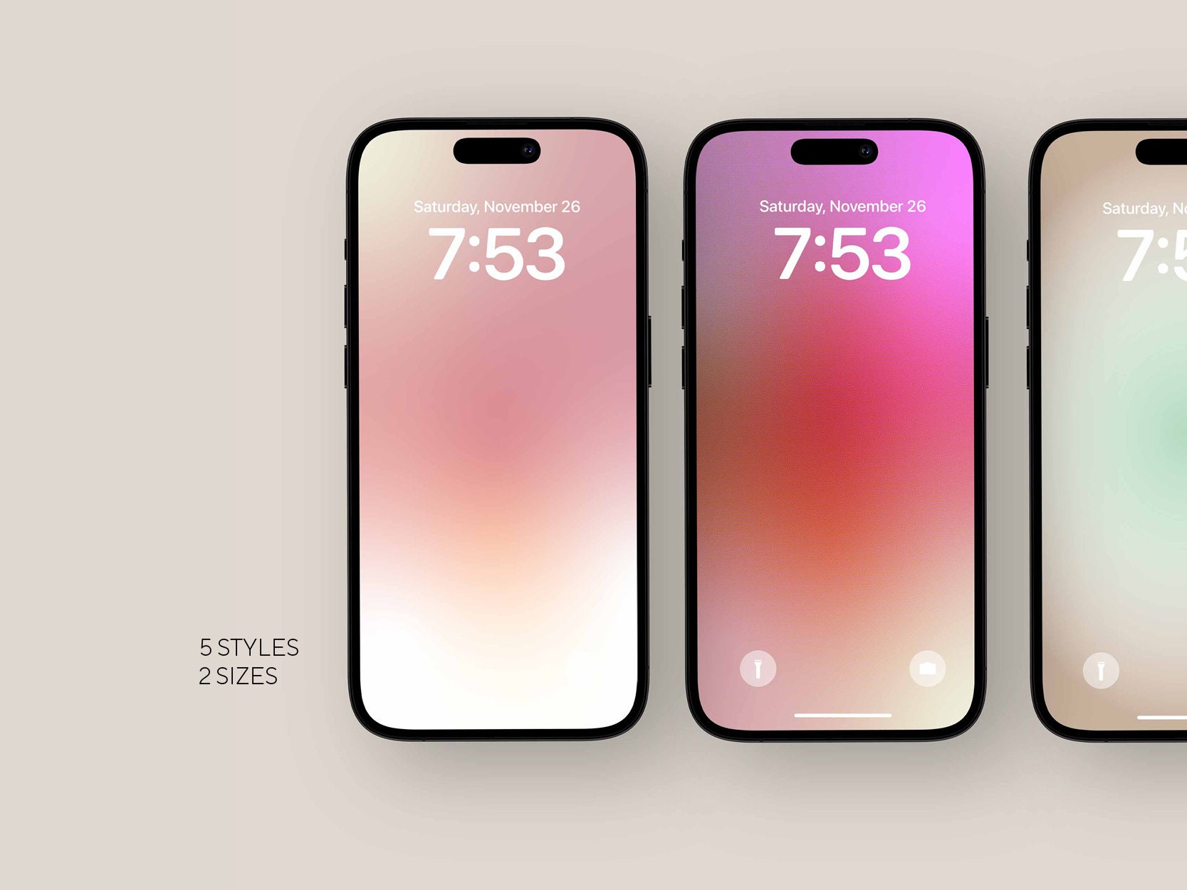 Gradient Background Bundle, Aura Gradient, Aura Backgrounds for Phone ...