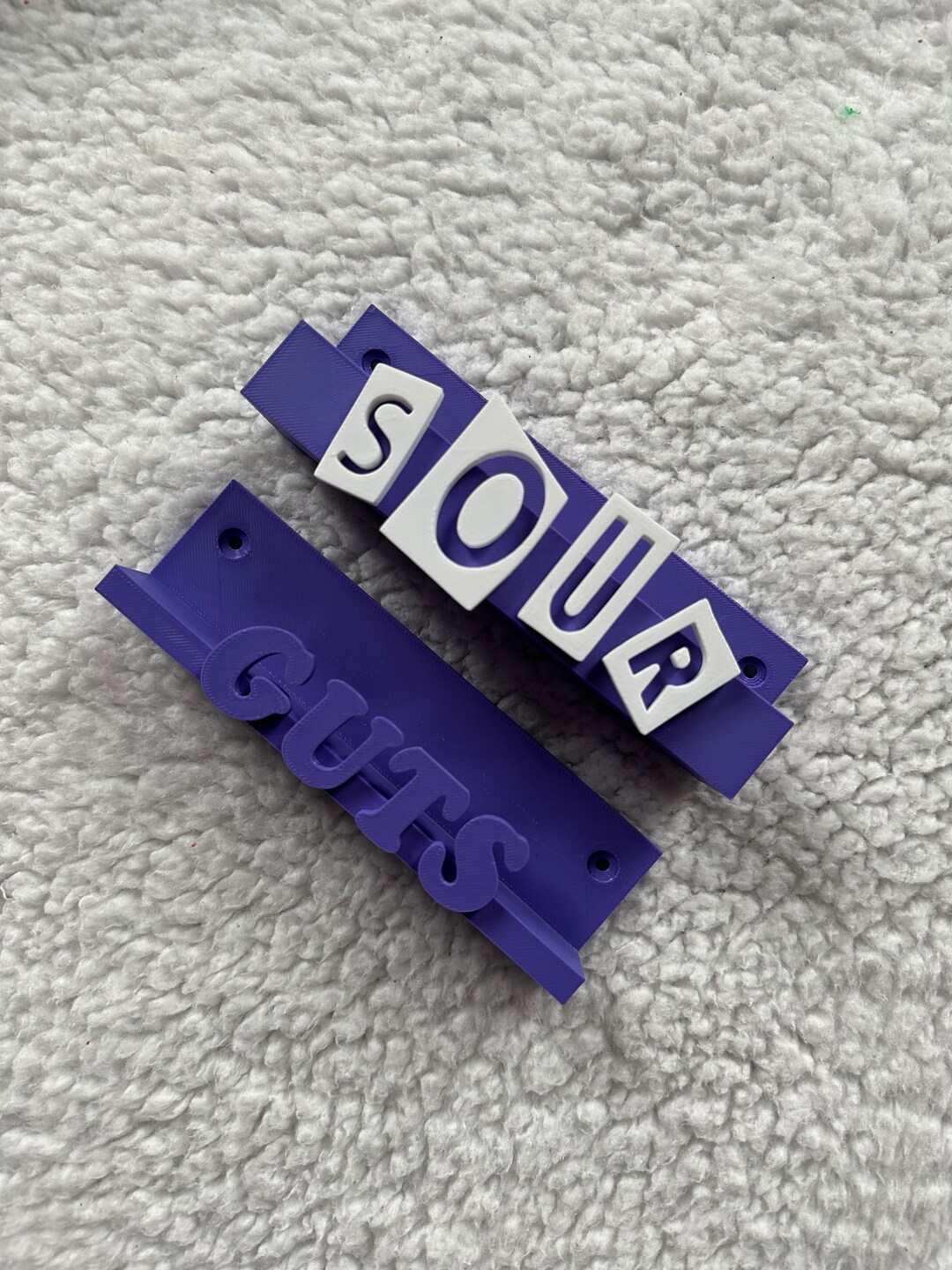 SOUR and GUTS Shelf Bundle Olivia Vinyl/cd Mounts Shelf Custom-made Set ...