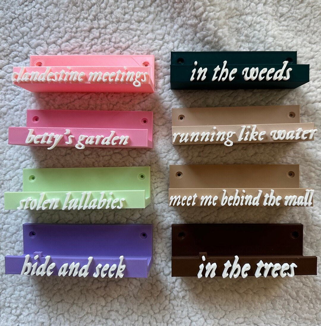 Folklore Display Variants Bundle Customized Vinyl Shelf Custom-made Set ...