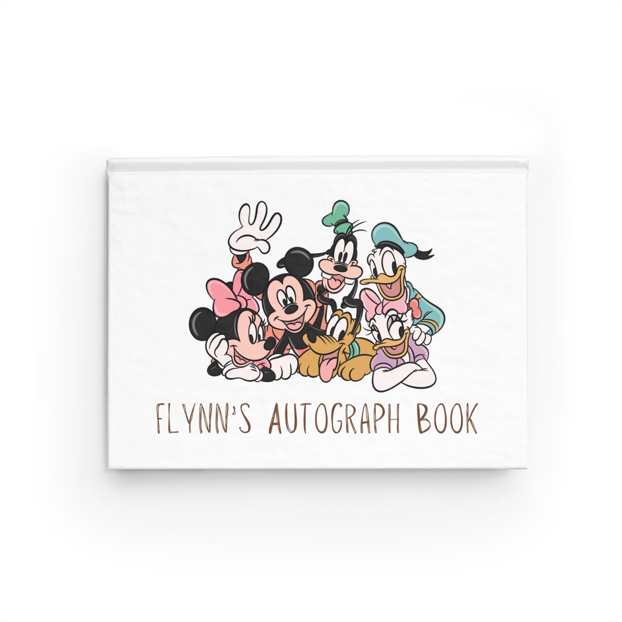 Disney Autograph Book, Personalized Autograph Book, Personalized Disney ...