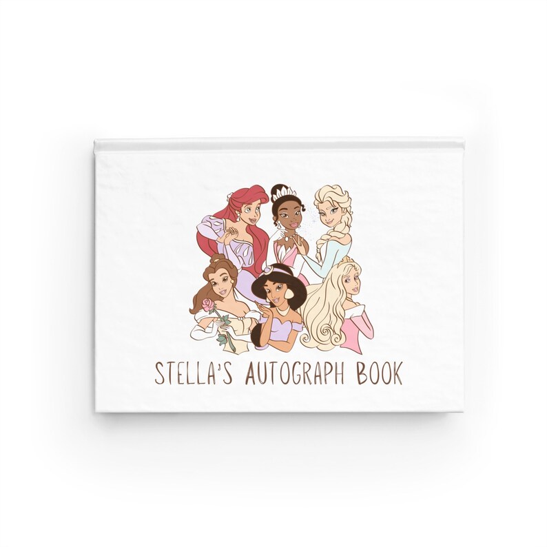 Disney Autograph Book, Personalized Autograph Book, Personalized Disney ...