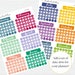 Galaxy Stars Undated Monthly Overview Planner | Minimalist Monthly ...