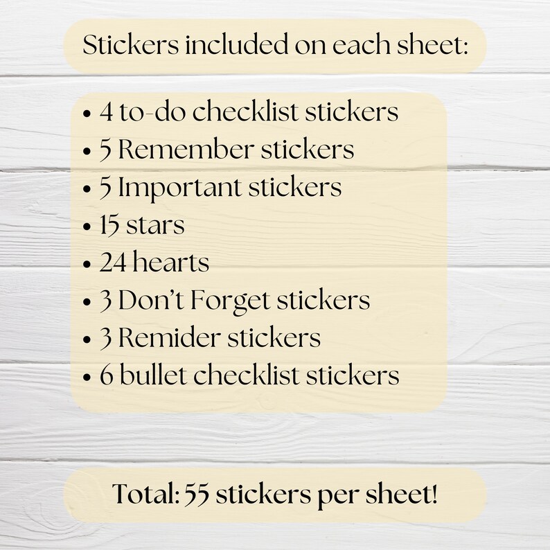 Pine Green Task Tracker Stickers Sheet | Time Management Planner ...