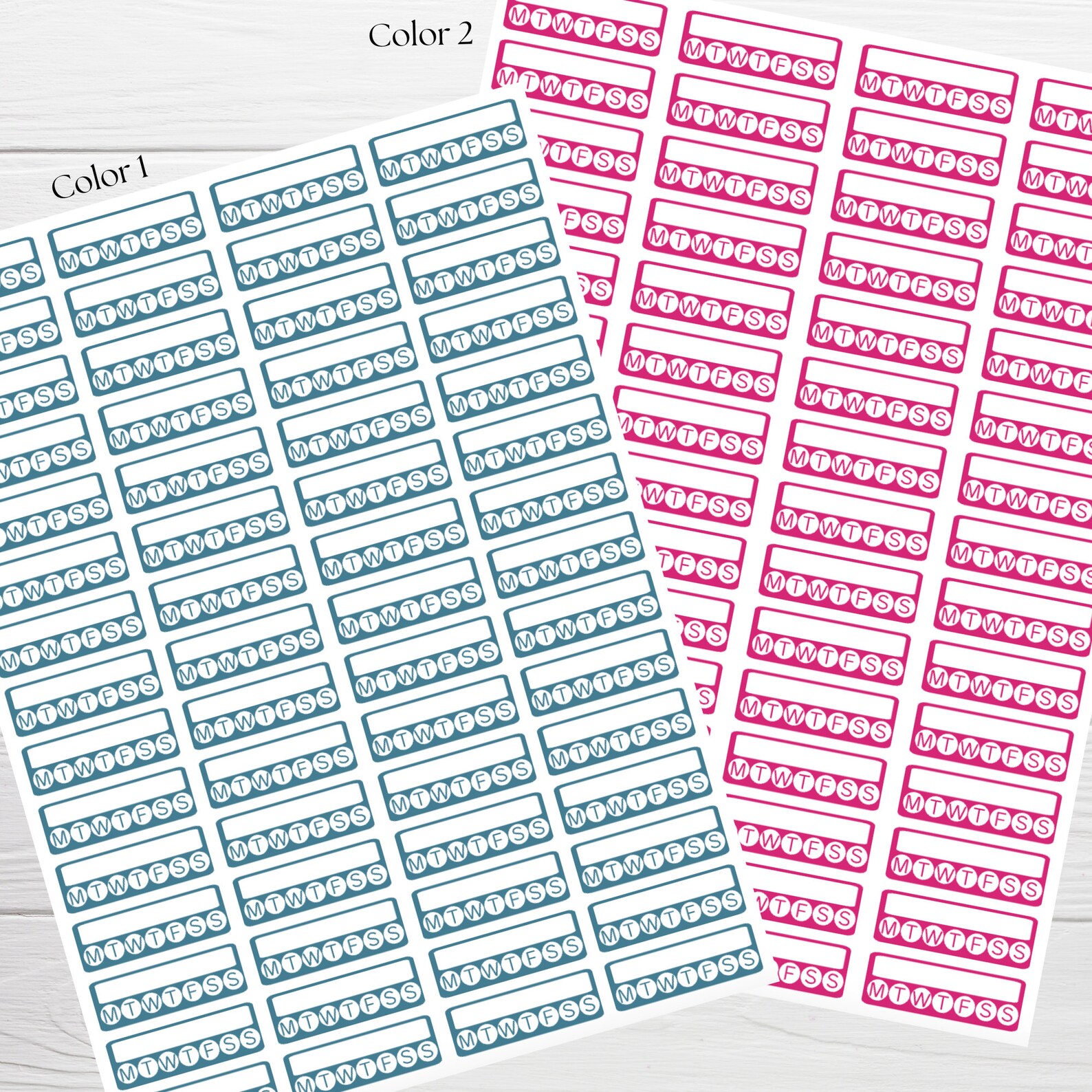 Habit Tracker Stickers for Planner | Habit Tracker Journal Stickers ...