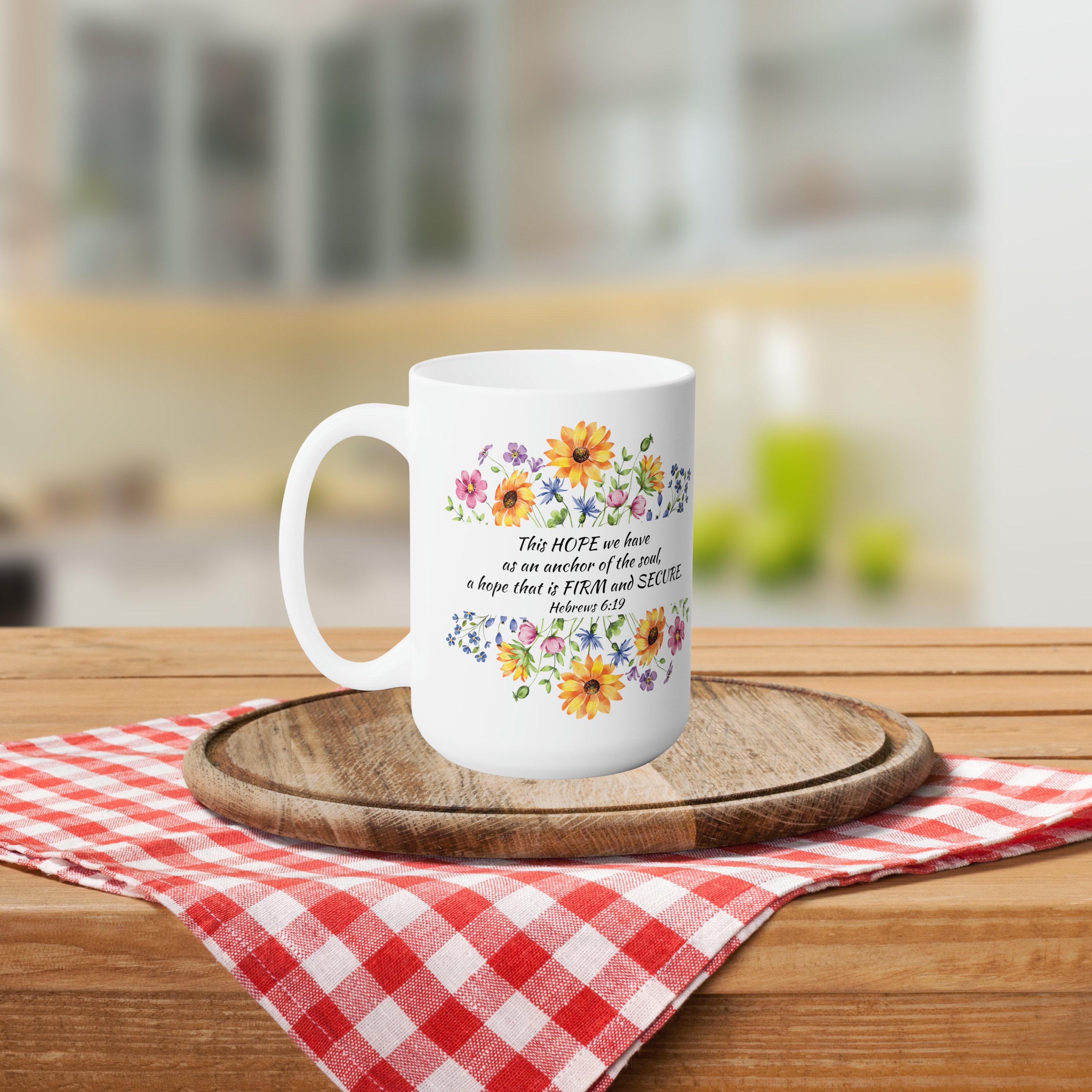 Bible Verse Mug With Scripture Inspired Coffee Cup Gift for Him Gift ...