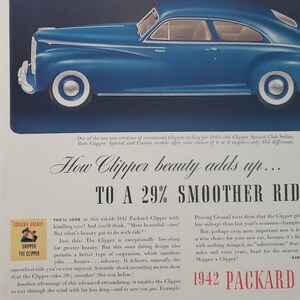 Life Magazine Print Advertisement November 10, 1941 Clipper '42 Vintage ...