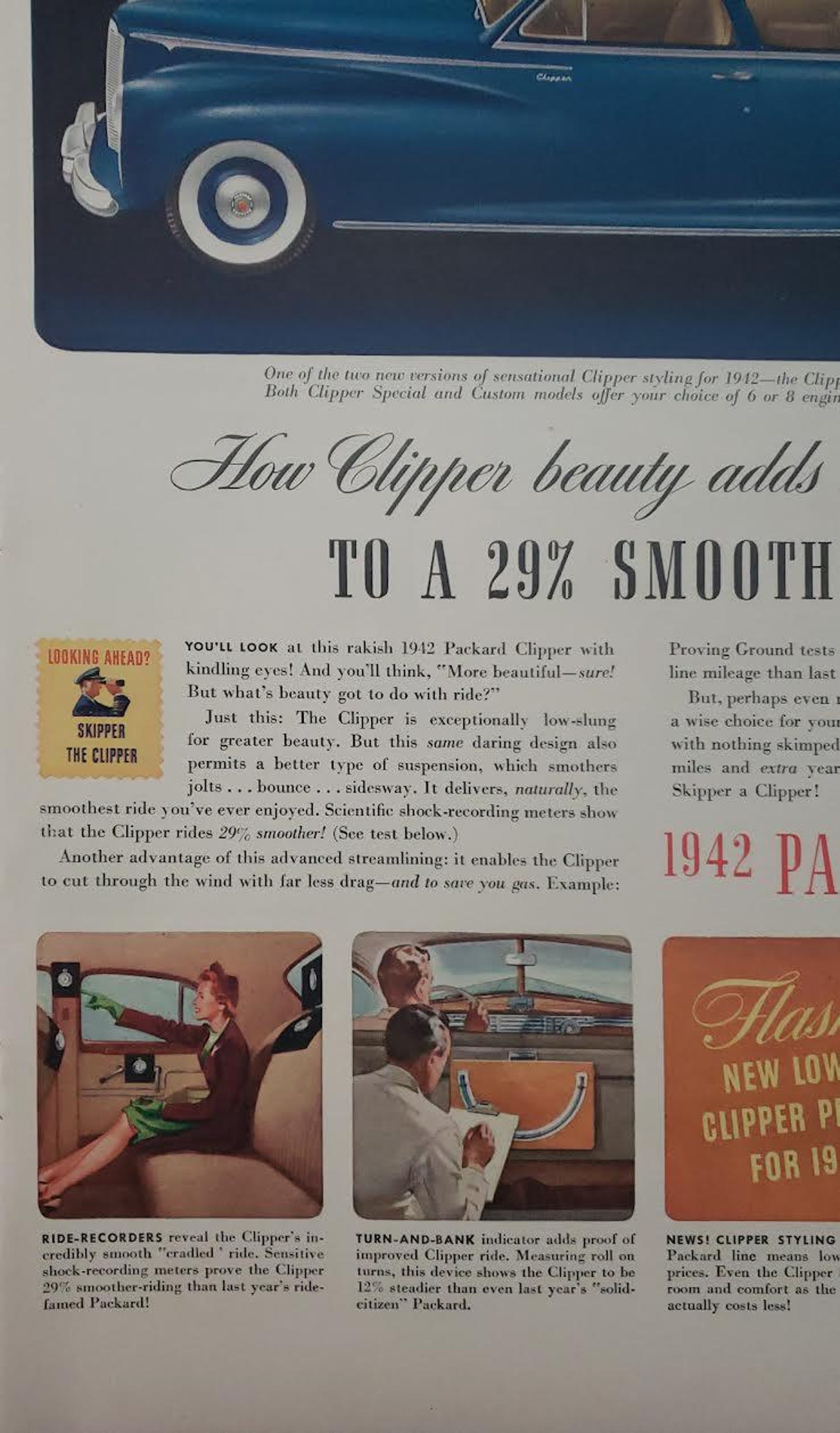 Life Magazine Print Advertisement November 10, 1941 Clipper '42 Vintage ...