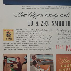Life Magazine Print Advertisement November 10, 1941 Clipper '42 Vintage ...