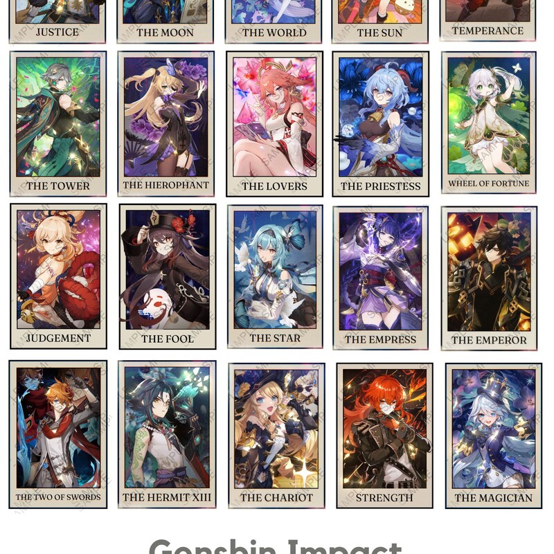 Genshin Poster - Etsy