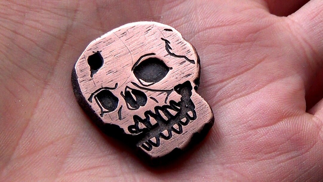 This Will Bring YOU Good Luck! Copper Pocket Skull | Every Day Carry ...