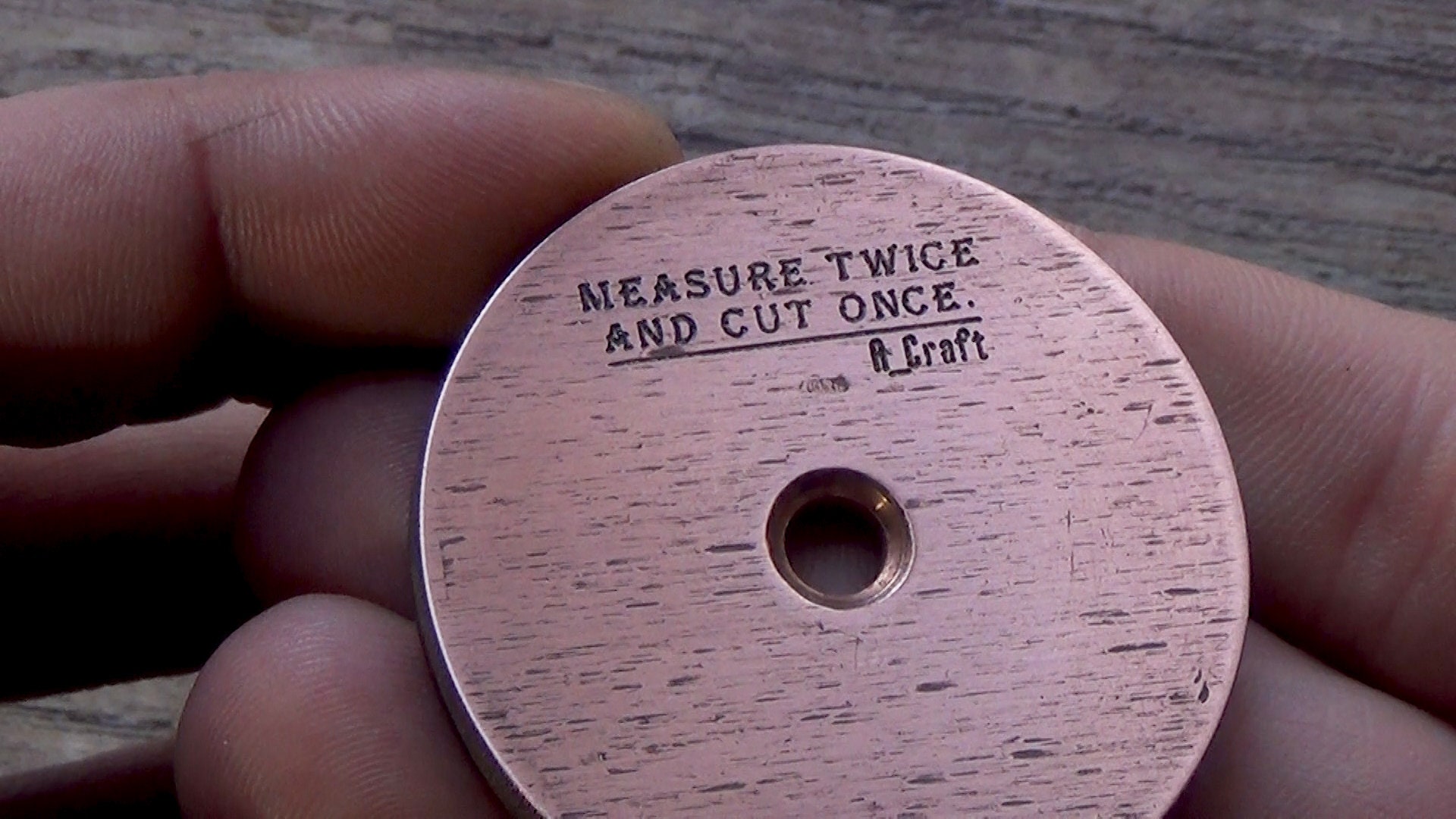 Every Day Carry Coin Measuring Tools Custom Coin Сoin Ruler Iron Gifts ...