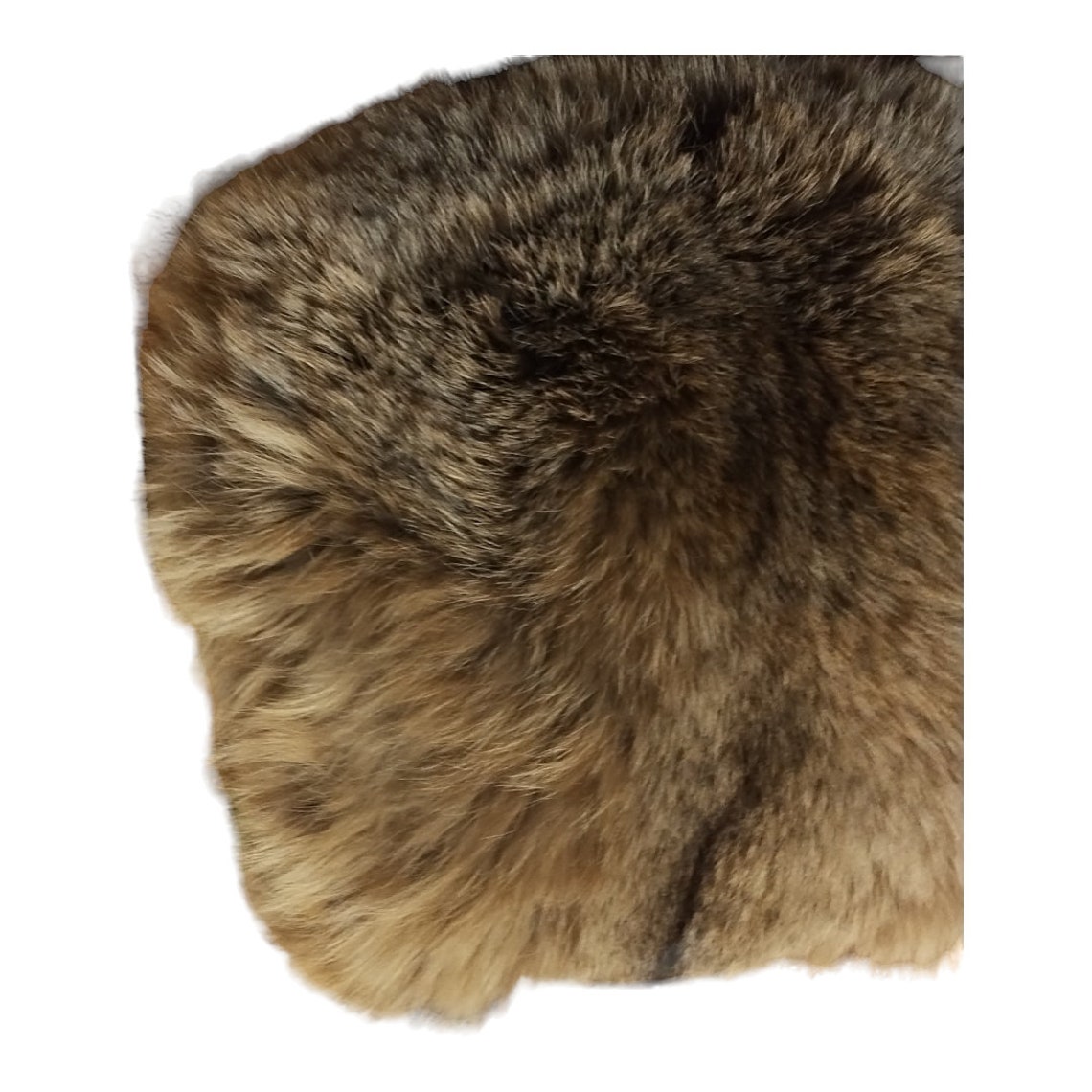 Beige and Black Raccoon Muff Hand Fur - Etsy