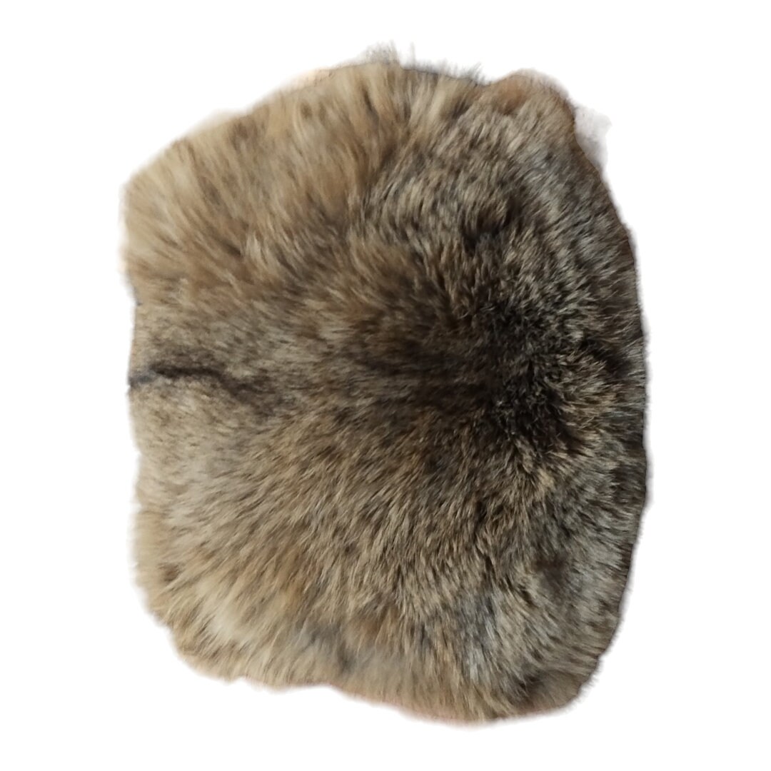 Beige and Black Raccoon Muff Hand Fur - Etsy