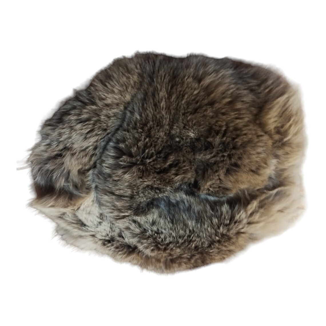 Beige and Black Raccoon Muff Hand Fur - Etsy
