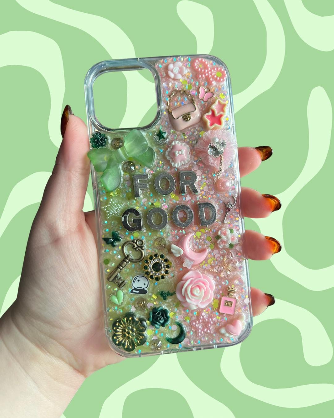 For Good - Wicked Inspired 3D Deco Phone Case - Protective Smartphone ...