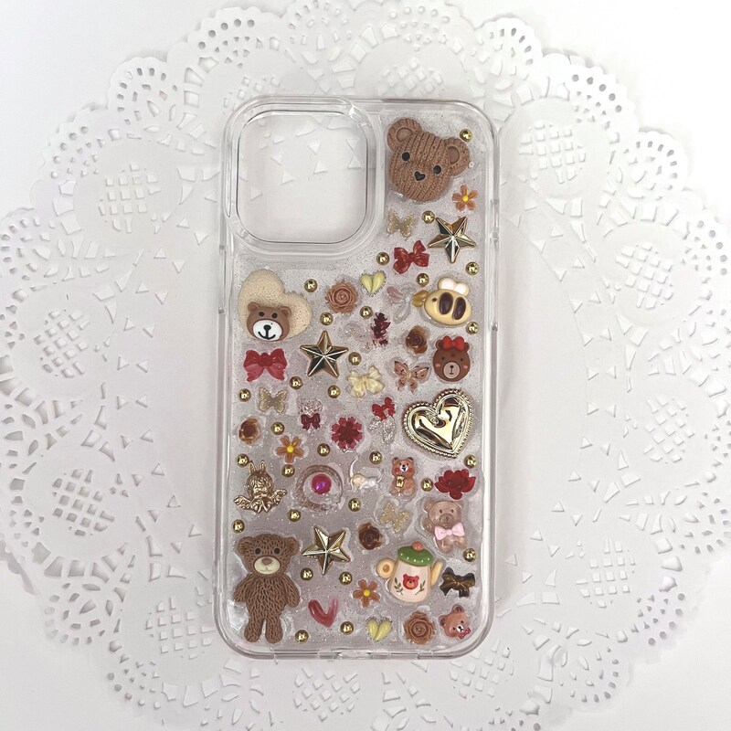 Teddy Bear Phone Case - Etsy
