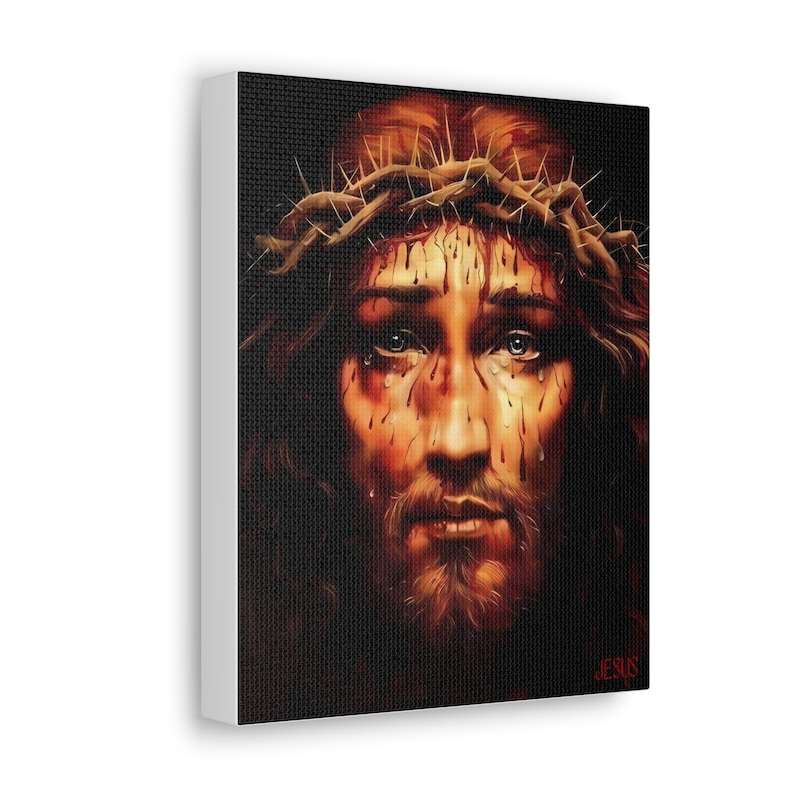 Most Precious Blood of Jesus Christ Canvas Passion Calvary Holy Face ...