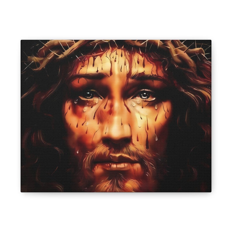 Most Precious Blood of Jesus Christ Canvas Passion Calvary Holy Face ...