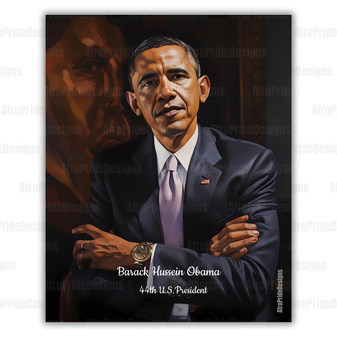 Black History Icon Puzzle, Barack Obama, African American Art, 100/250 ...