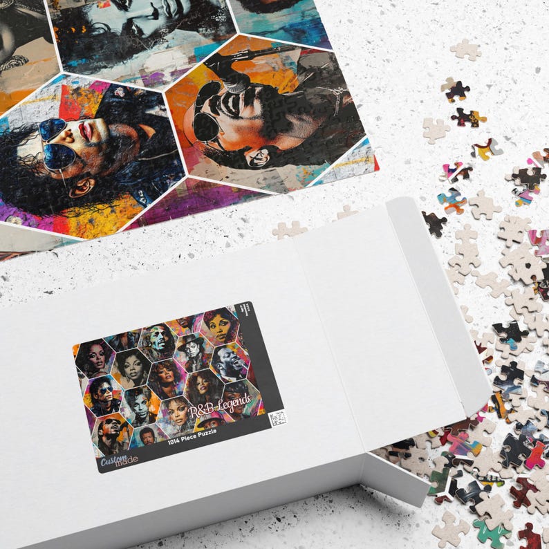 Jigsaw Puzzle, R&B Legends, Gift for Music Lovers, African American Art ...
