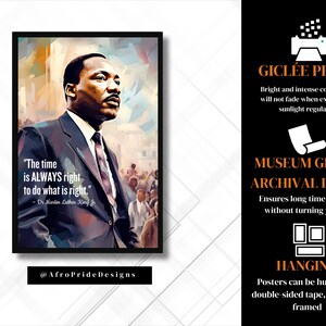 Martin Luther King Inspirational Quote, Giclee Matisse Print Poster ...
