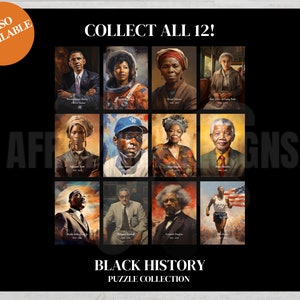 Rosa Parks Black History Jigsaw Puzzle 100/250/500 Pieces Thoughtful ...