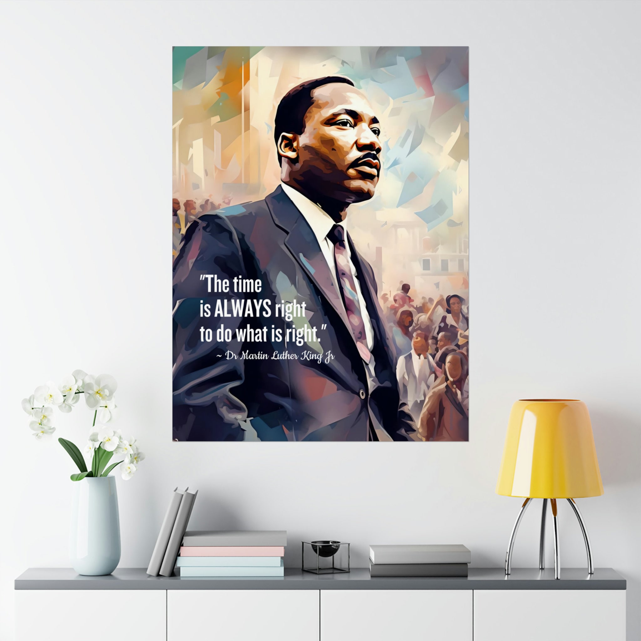Martin Luther King Inspirational Quote, Giclee Matisse Print Poster ...